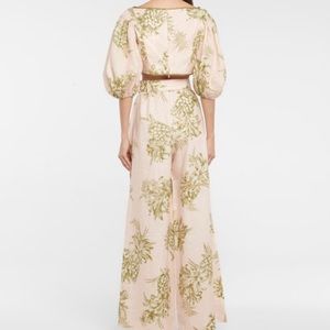 Zimmermann | Tops | Zimmerman Cropped Linen Top | Poshmark